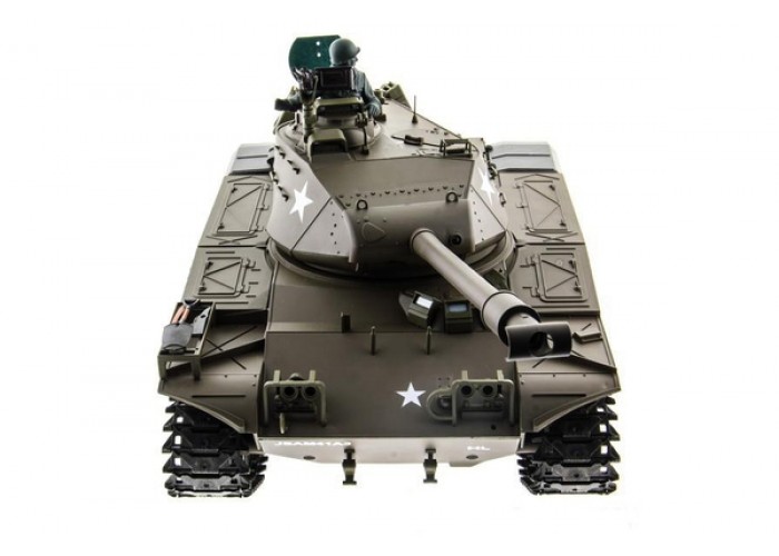 Танк на радиоуправлении 1:16 Heng Long Bulldog M41A3 с пневмопушкой и и/к боем (Upgrade)